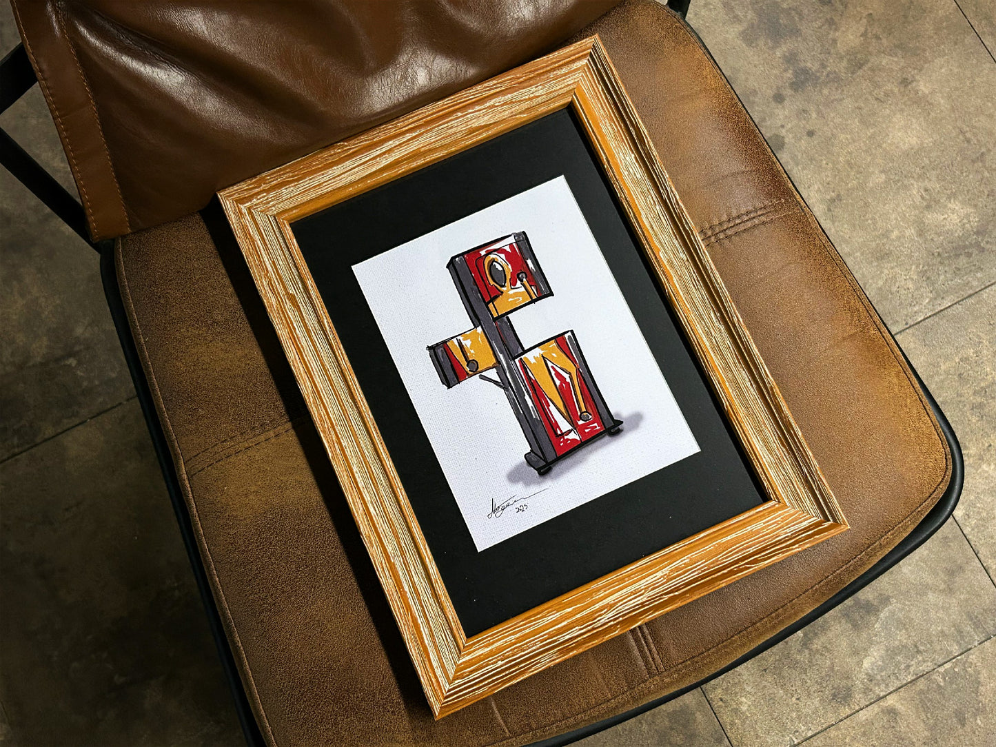 Stage Magic Themed Framed Print – Bacon Magic